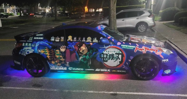 Demon Slayer Car Wraps: Bring Your Favorite Anime to Life on the Road